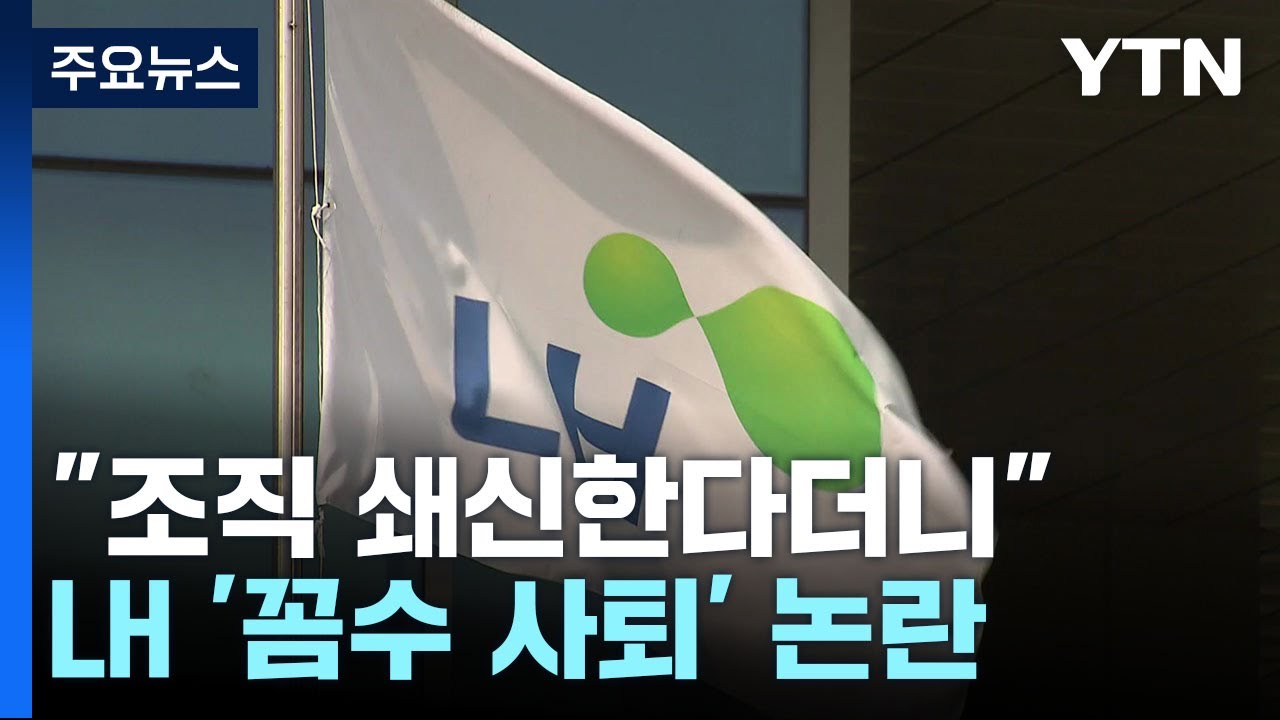 "조직 쇄신한다더니"...LH, 임원 '꼼수 사퇴' 논란 / YTN - YouTube