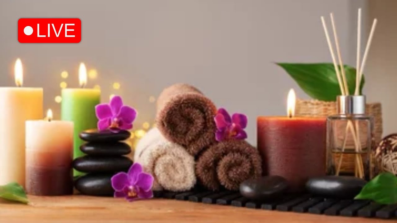 Spa music | Relaxing Music | Calm Music Live 24/Hr | Study | Stress ...