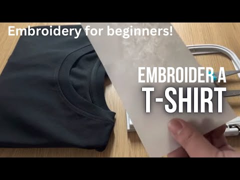 How To Embroider Designs On Shirts