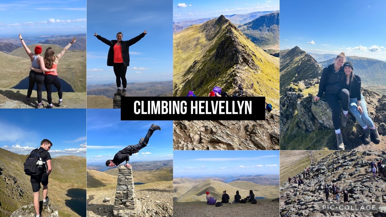 Climbing Helvellyn (Striding Edge) Day 2 - YouTube
