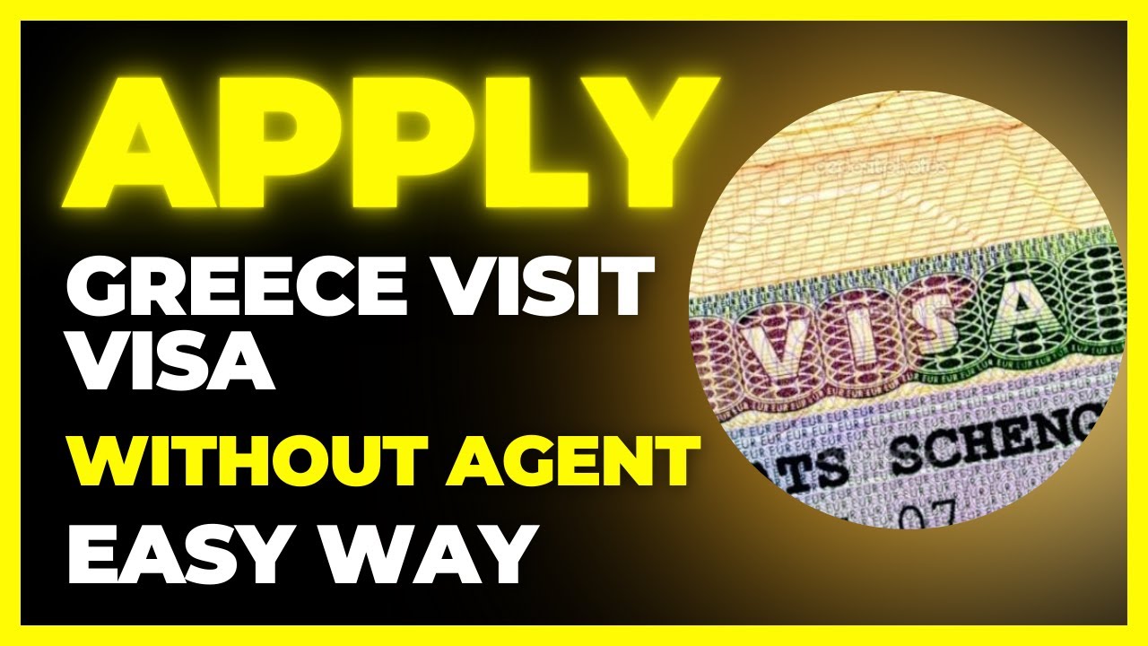 How to apply for greece tourist visa - YouTube