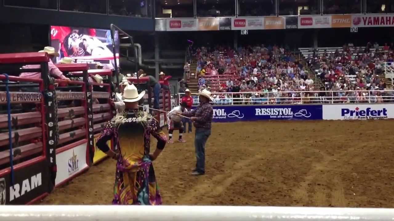 More Rodeo Bull Riding in Mesquite TX - YouTube