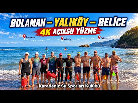 KARADENIZ’İN EN İYİ AÇIK SU PARKURU | Bolaman Yalıköy Belice 4K ￼