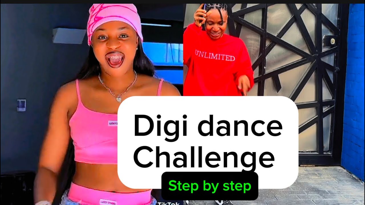 How to dance the Digi dance challenge,step by step tutorial for ...