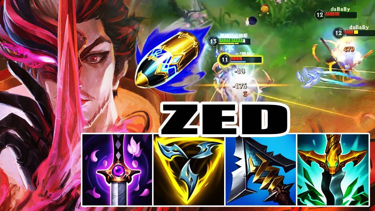 WILD RIFT ZED JUNGLE GAMEPLAY | 23KILLs - RUNES : First Strike - YouTube