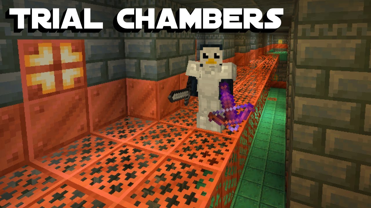 Surviving Minecraft's New Trial Chambers - YouTube