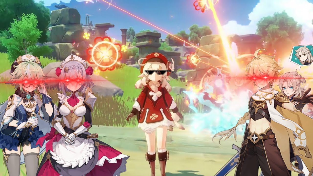 Genshin Impact - When The Knights Of Favonius Decided To Actually Work ...