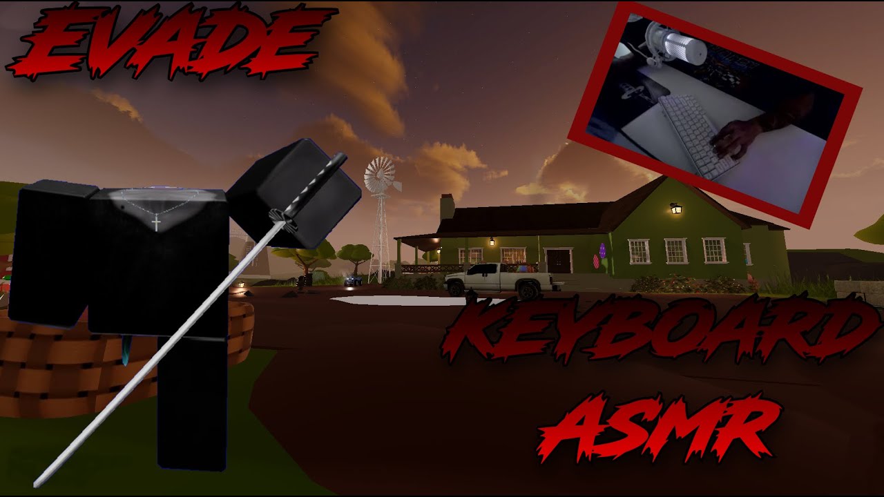 Evade Keyboard ASMR (Handcam) - YouTube