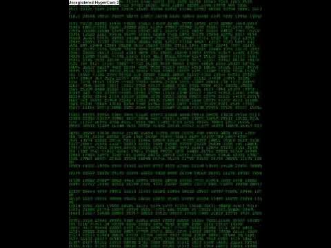 Matrix effect in CMD - YouTube