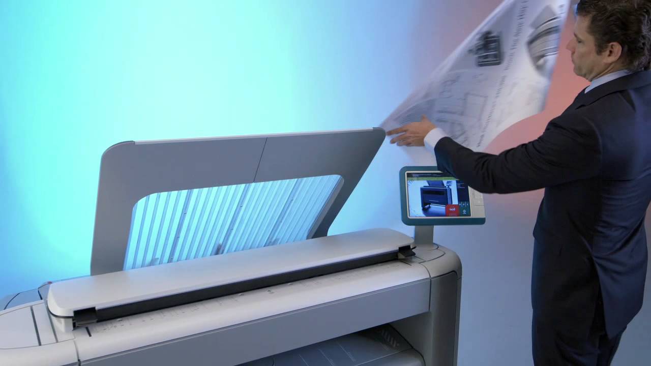 Oce PW360 - YouTube