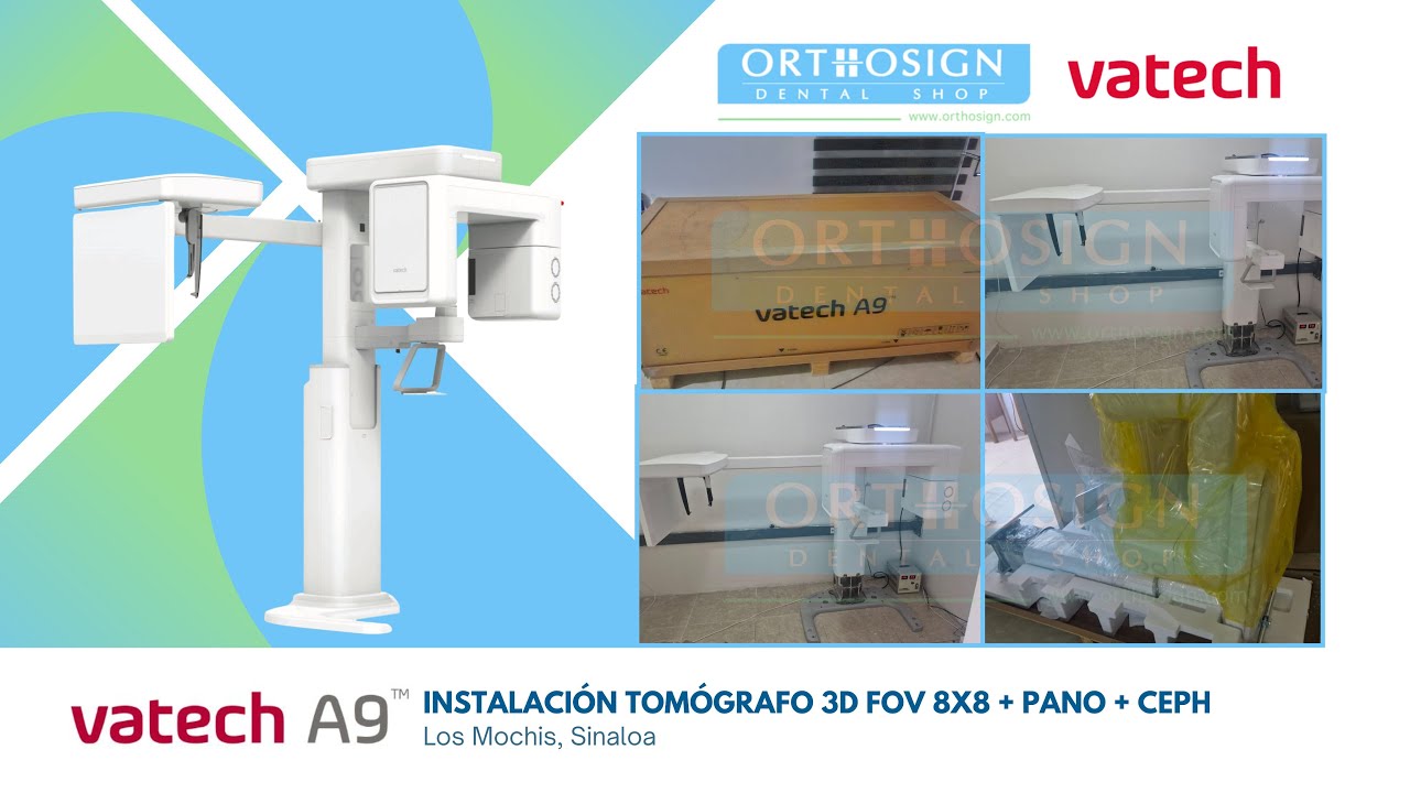 Tomógrafo Dental + Pano + Ceph - Vatech A9 Instalado en Los Mochis ...