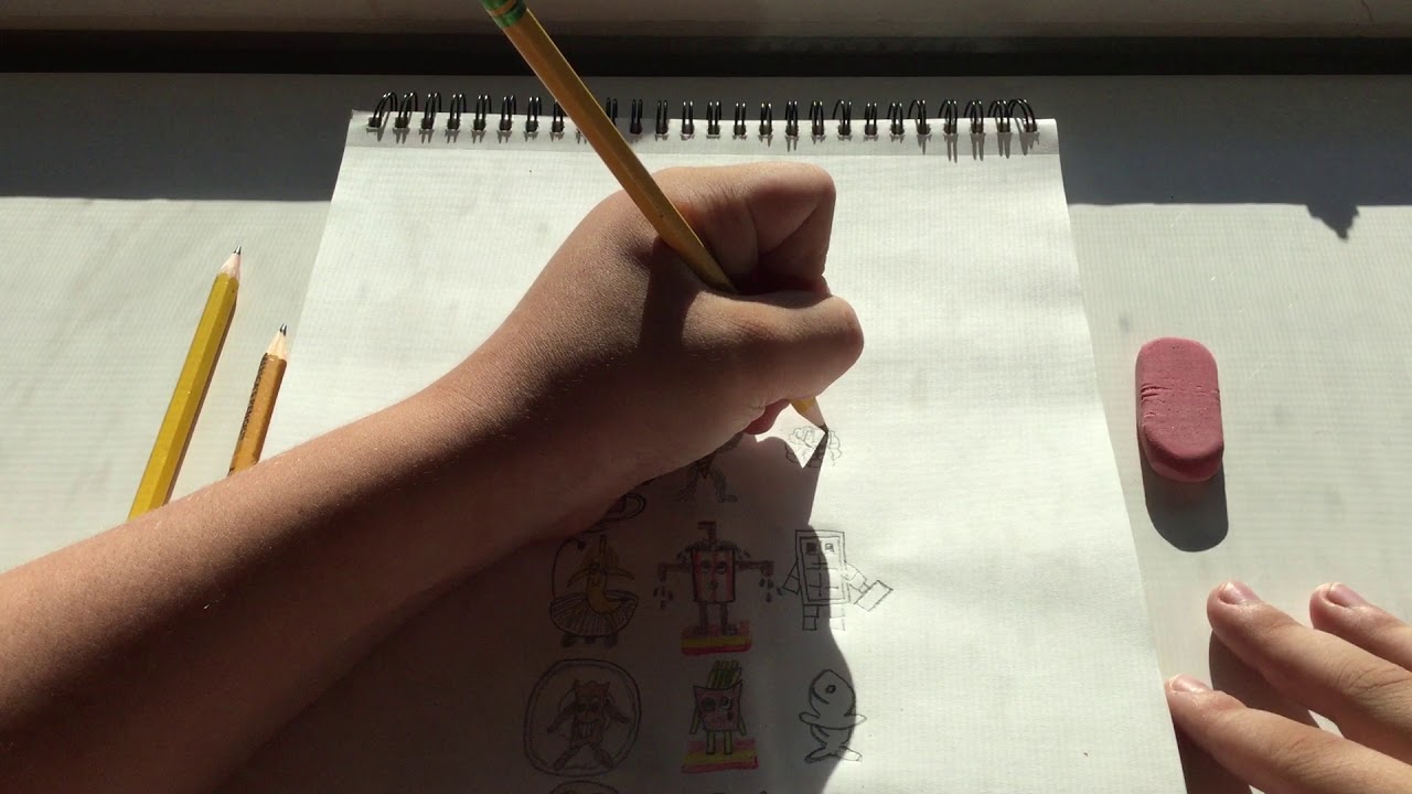 Drawing Food Characters As People Part 3 - YouTube
