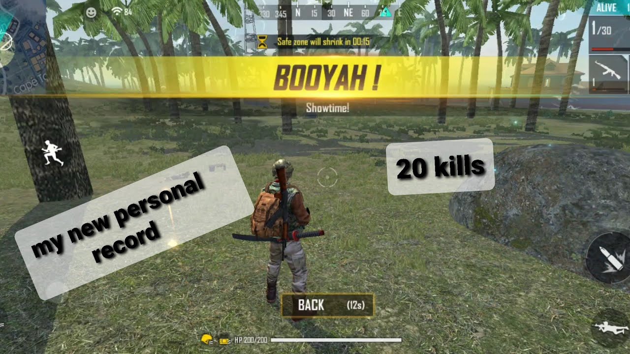 My new personal record of free fire of 20 kills - YouTube My new personal record of free fire of 20 kills - YouTube