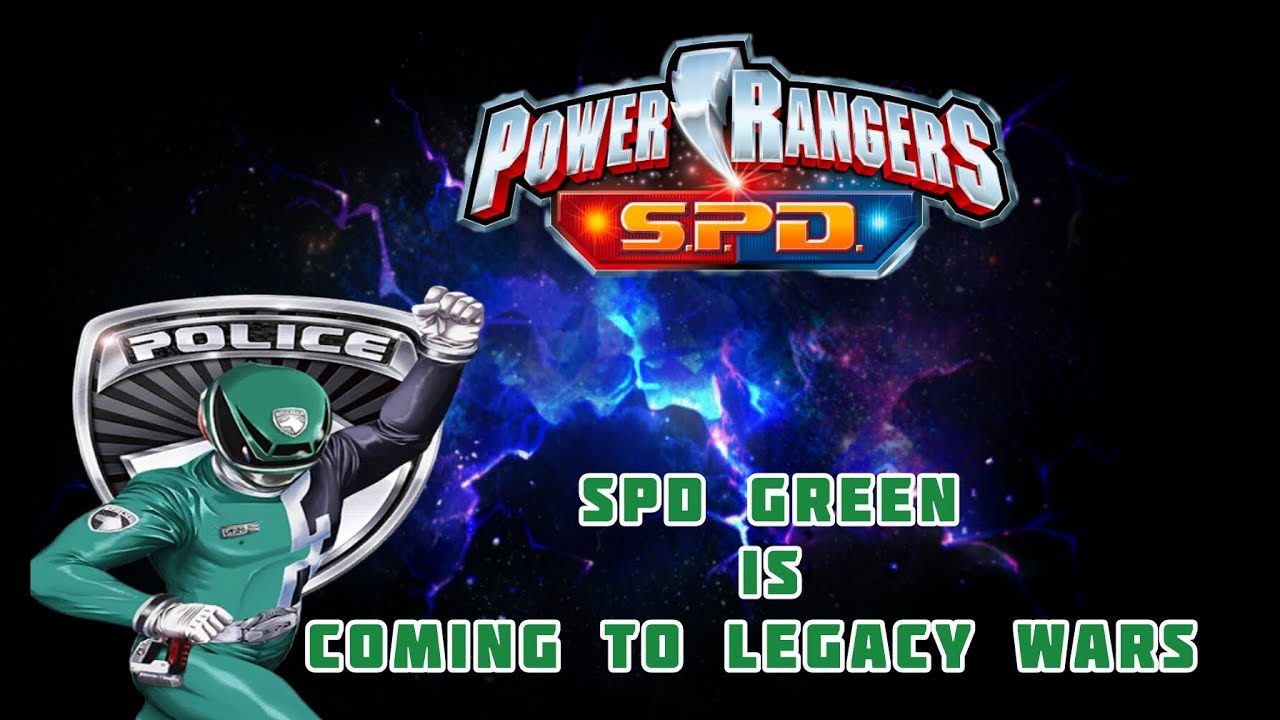 Power Rangers Legacy Wars SPD Green is coming to Legacy Wars - YouTube