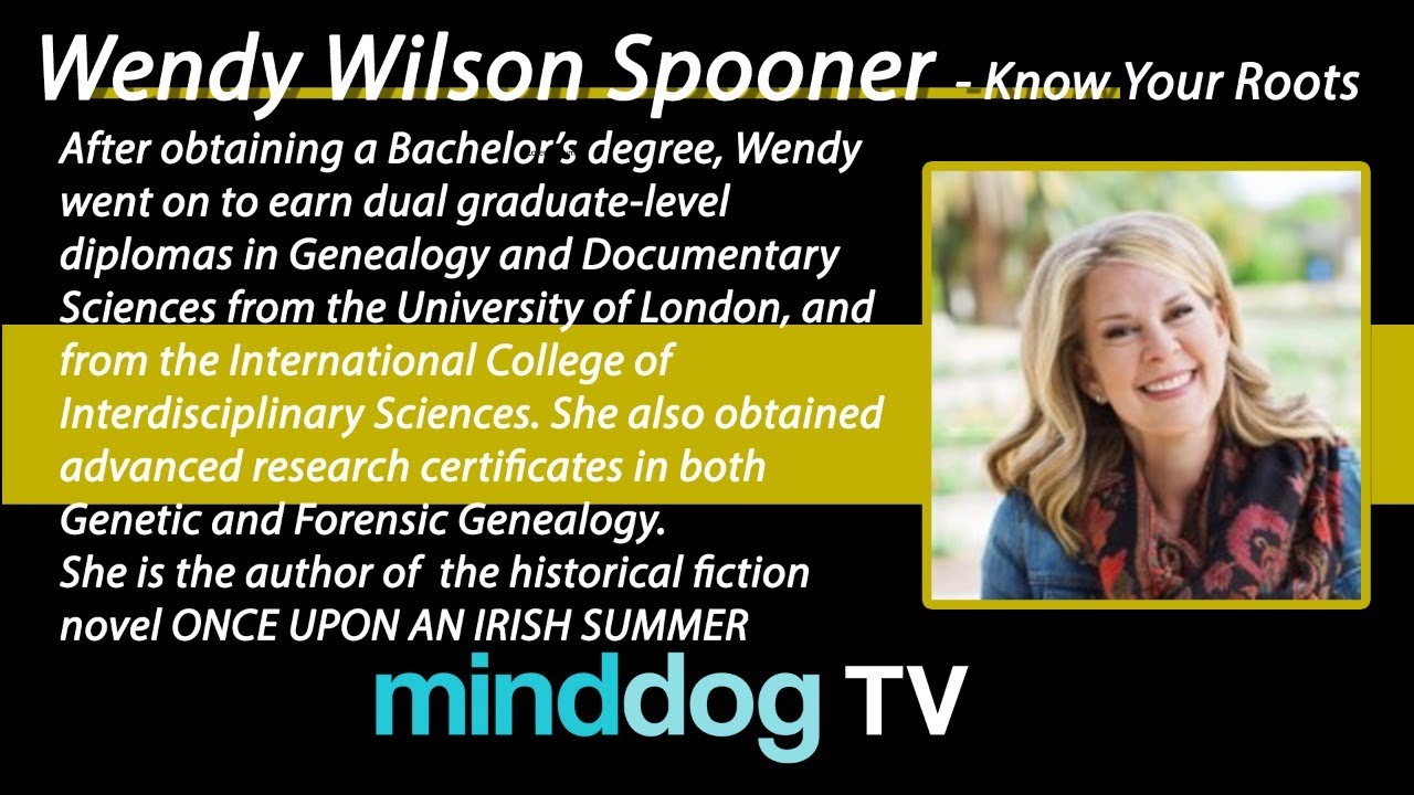 Wendy Wilson Spooner - Know Your Roots - YouTube