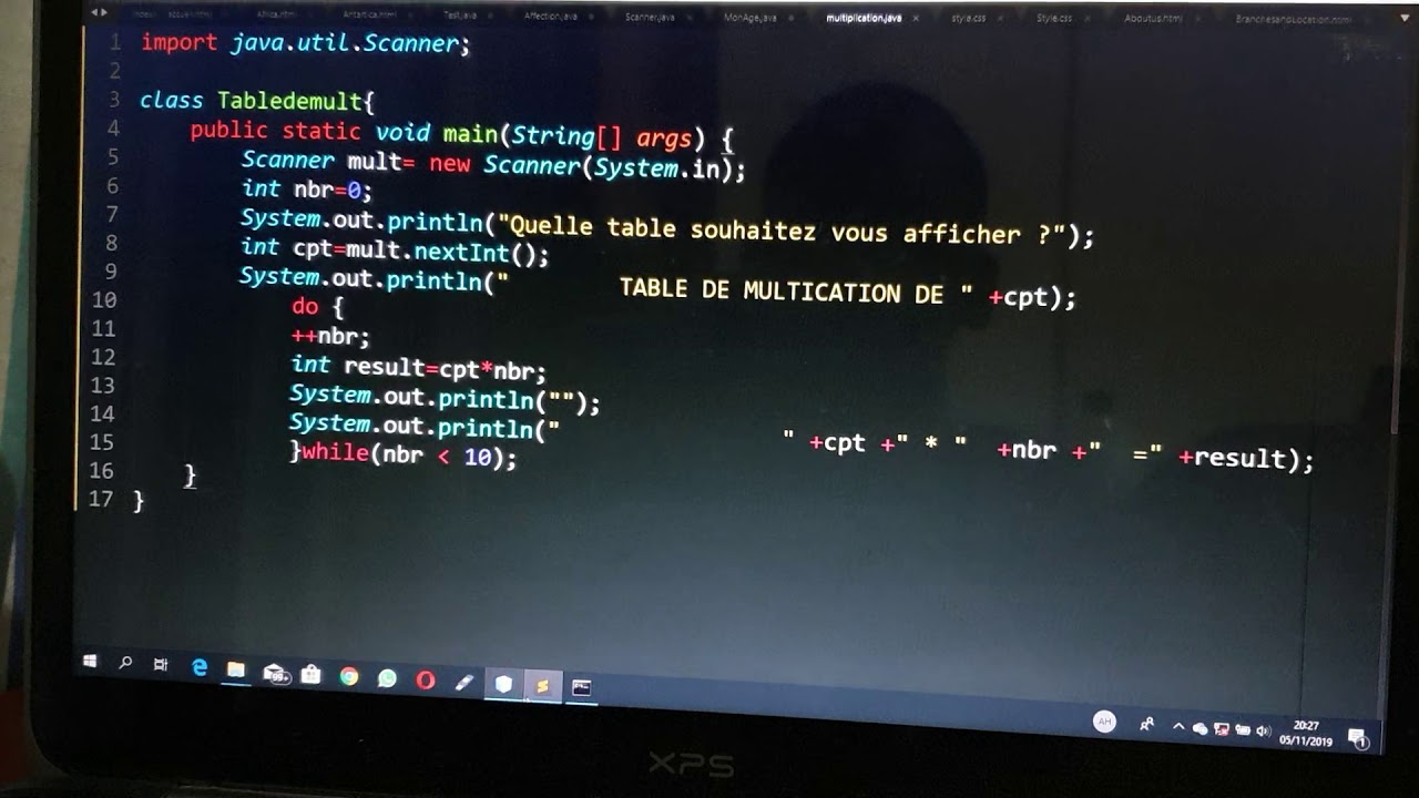 Table De Multiplication JAVA YouTube table-de-multiplication-java-youtube