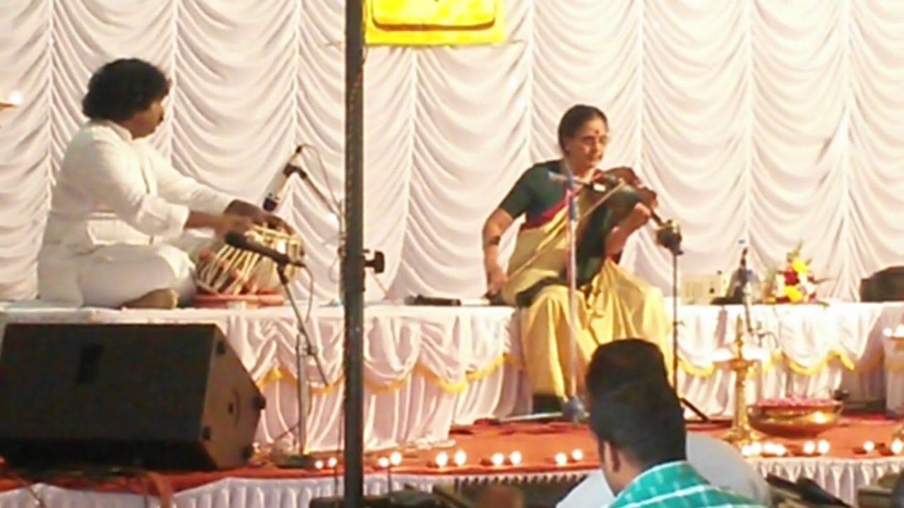 Hindustani Violinist N.Rajam - YouTube