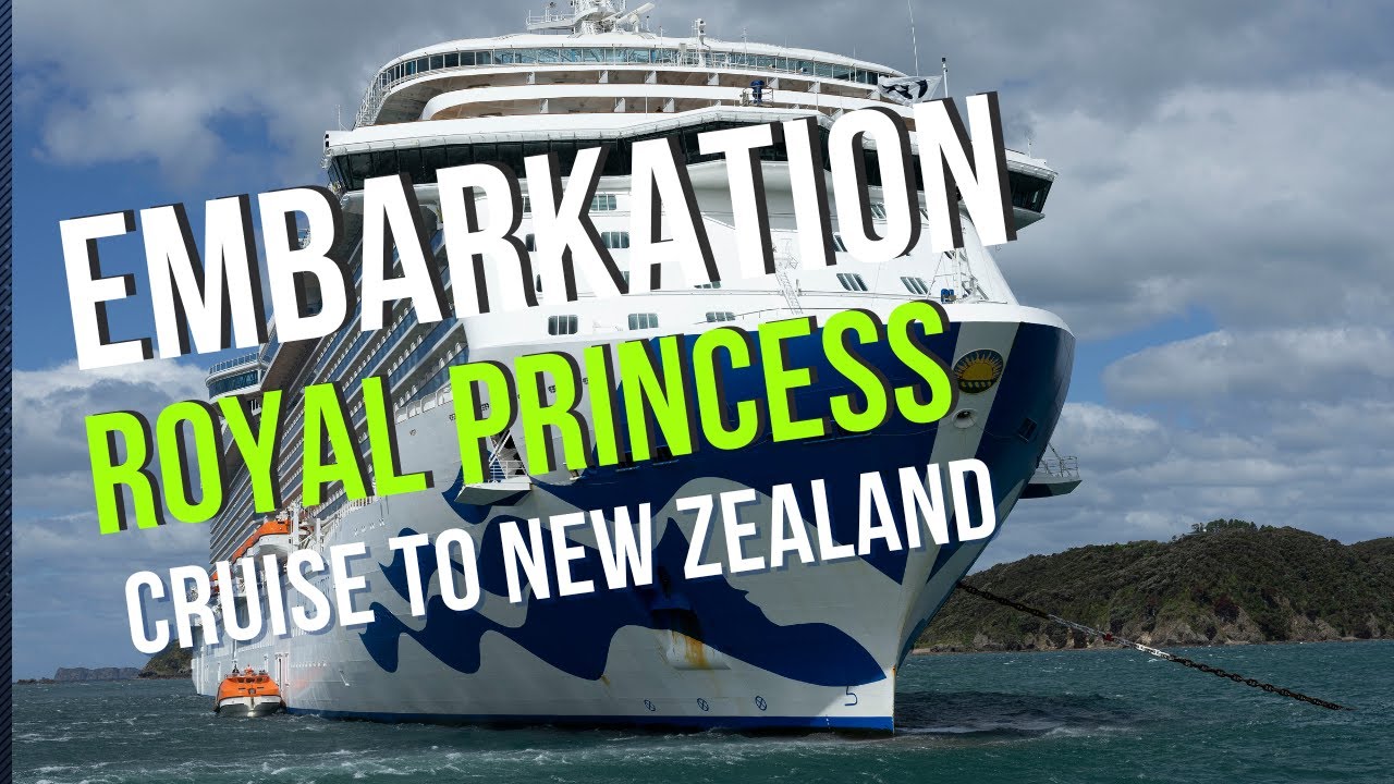 Royal Princess Embarkation - YouTube