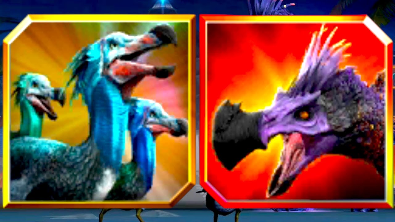 NEW DODO VS DEATH DODO BOSS FAMILY FIGHT - Jurassic World The Game ...