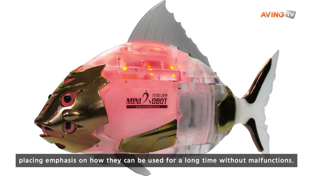 [China Hi-Tech Fair Video] Minirobot's AI Humanoid robot fish (Rf-05ST ...