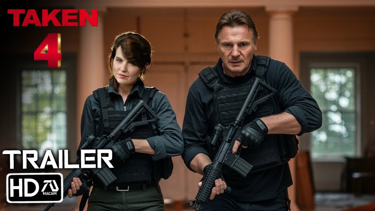 TAKEN 4 Trailer "Training" (2026) Liam Neeson, Michael Keaton, Maggie ...