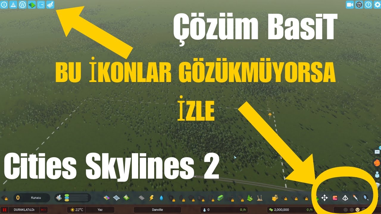 Cities Skylines 2 | MODLARI KURDUN FAKAT İKONLARI GÖZÜKMÜYOR MU ? O ...