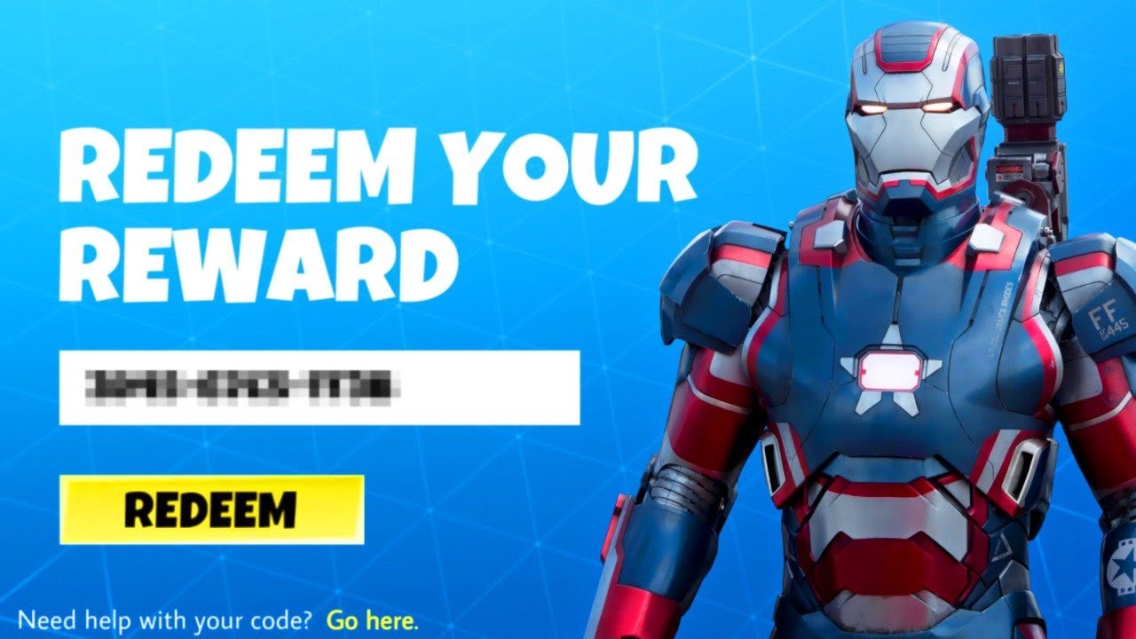 Redeem FREE SKIN IN FORTNITE! - YouTube