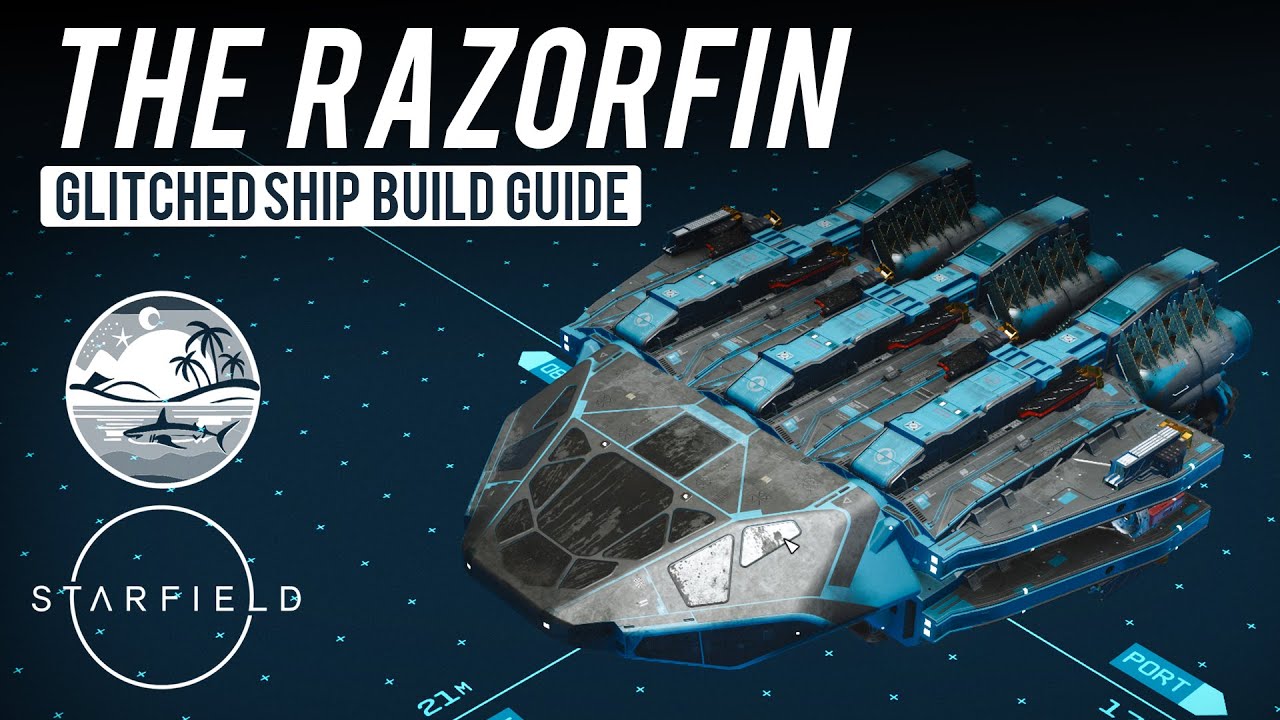 #Starfield Ship Builds - Razorfin (Glitched Ship Build Guide) - YouTube