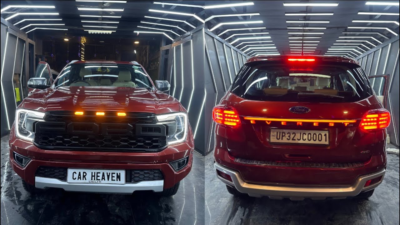 देसी Ford ENDEAVOUR Converted into विदेशी Ford EVEREST 🤌 | Ford ...