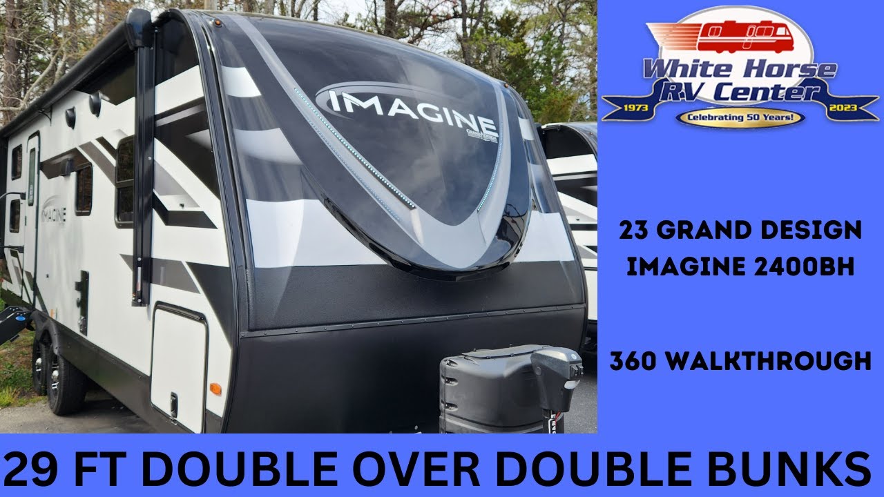 Sleeps 7 | Under 30ft | Double Over Double Bunks| 2023 Grand Design ...