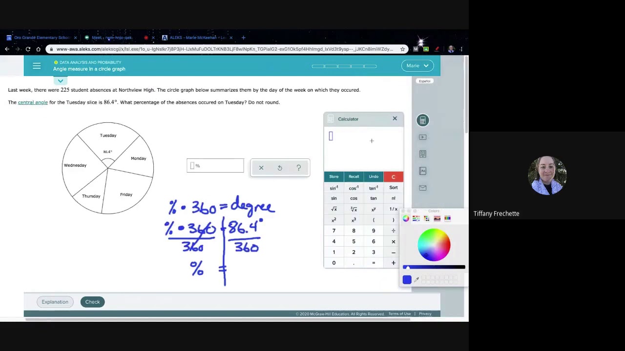 Angle Measure In A Circle Graph YouTube Angle Measure In A Circle Graph YouTube
