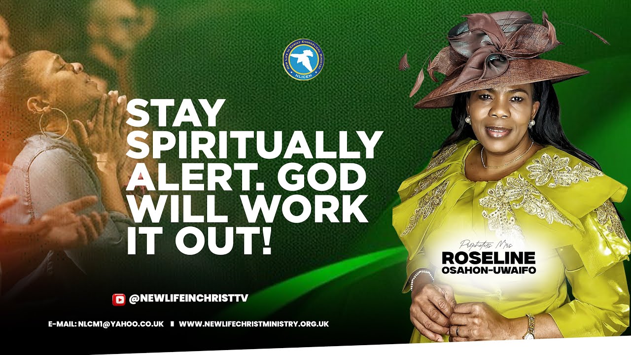 How To Stay Spiritually Alert For God To Walk It Out. Let's Us Pray ...