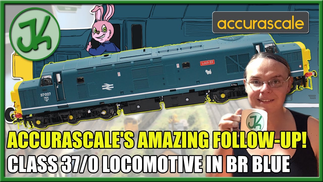 Accurascale's Amazing Follow up? Class 37/0 Locomotive in BR Blue White ...