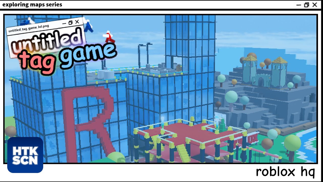 untitled tag game - Exploring Roblox HQ - YouTube