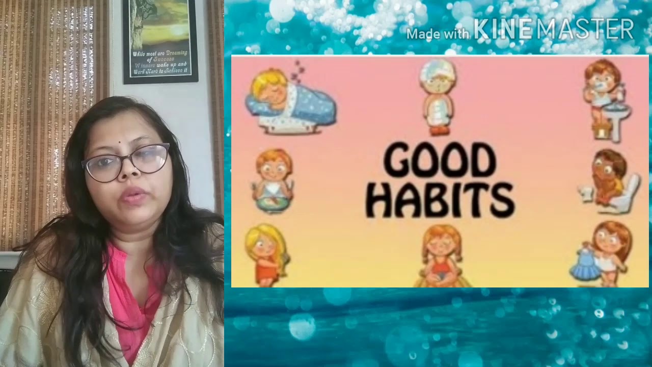 Class 2 Lesson GOOD HABITS(poem) - YouTube