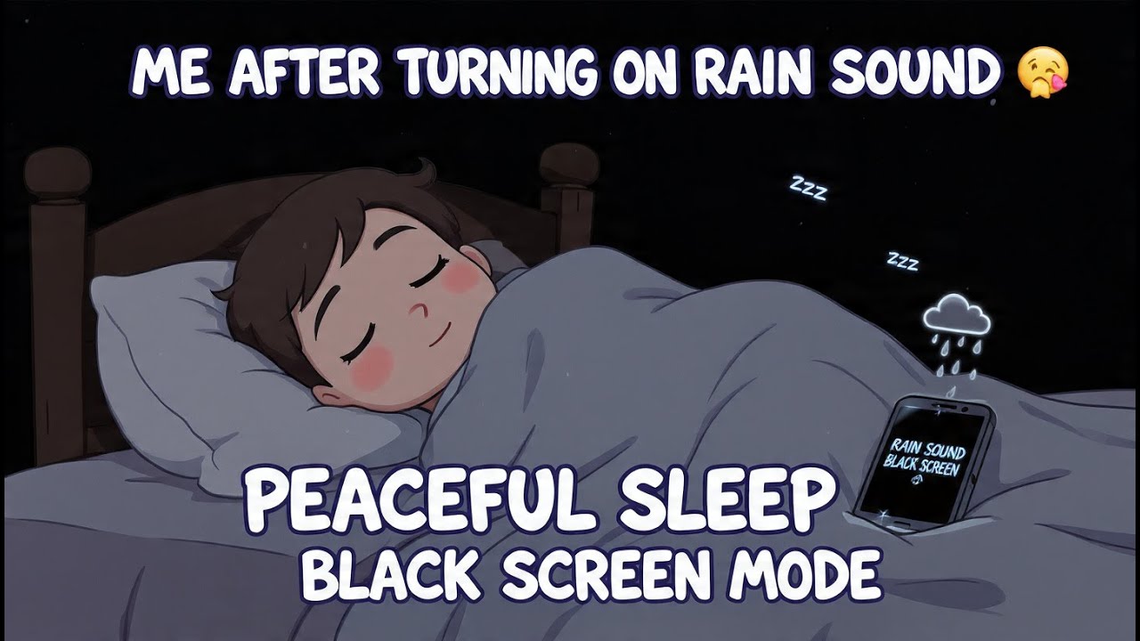 Binaural Thunder & Rain Sounds for Perfect Sleep (Hi-Res Audio, Black ...