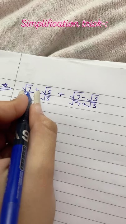 Simplification tricks-:📚 - YouTube