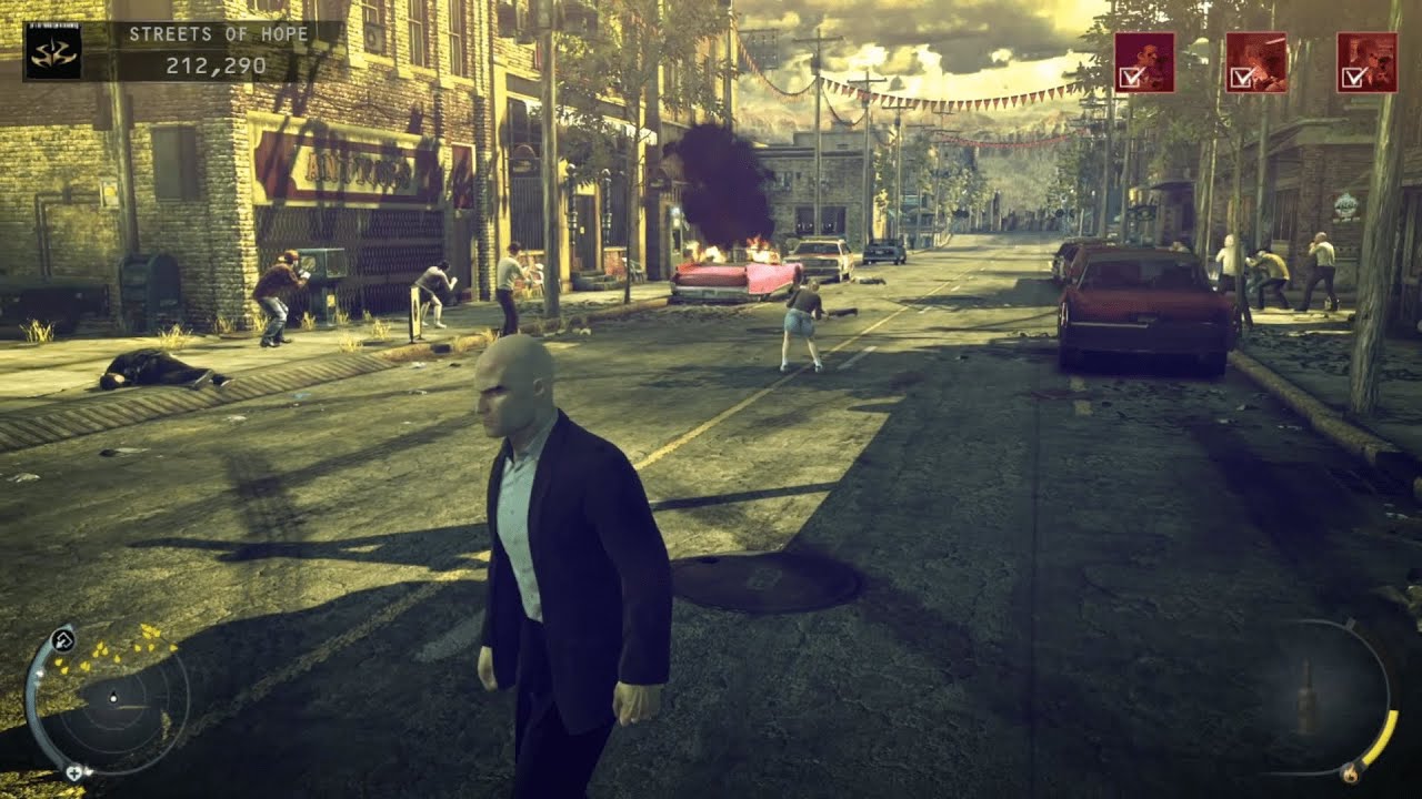 Silverballer Snipes (1:34) - Streets of Hope - (Expert/SA/SO) - Hitman ...