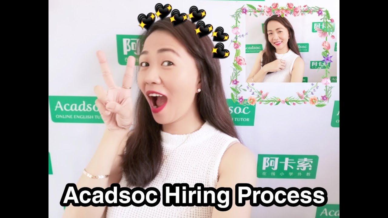 Acadsoc Hiring Process / Application Process - YouTube