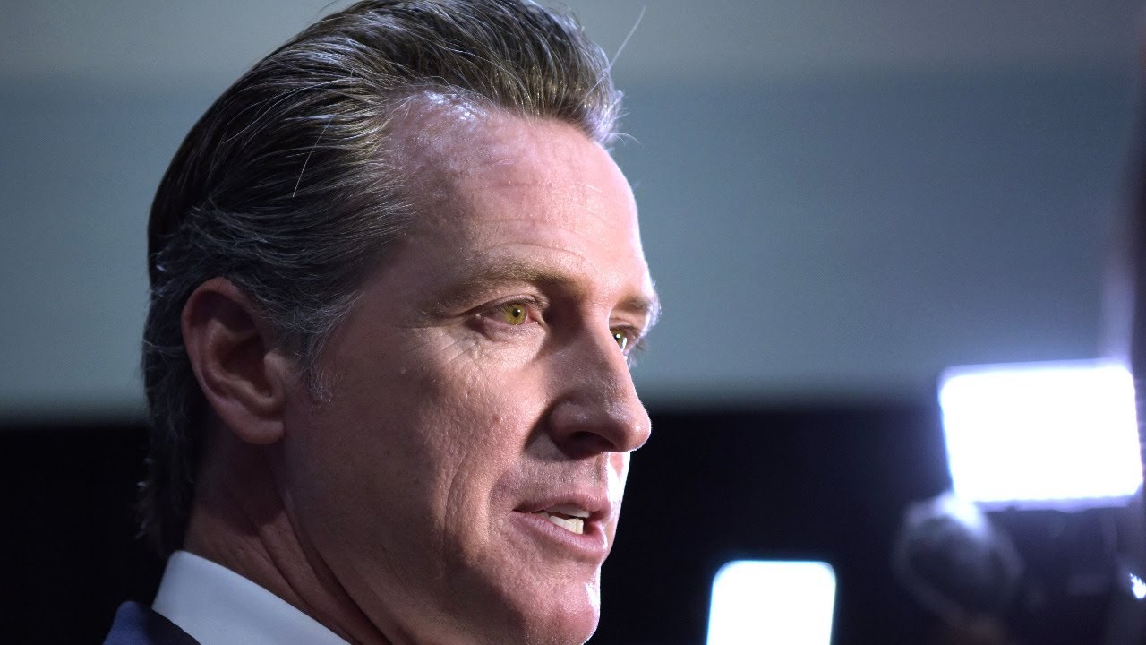 WATCH: California Governor Gavin Newsom briefs press on school openings ...