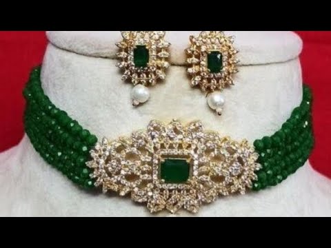 meesho haul #beautiful choker set#short video # review - YouTube