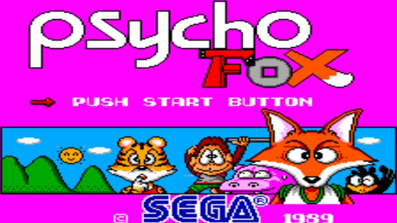 PSYCHO FOX (Master System) ATÉ ZERAR - YouTube