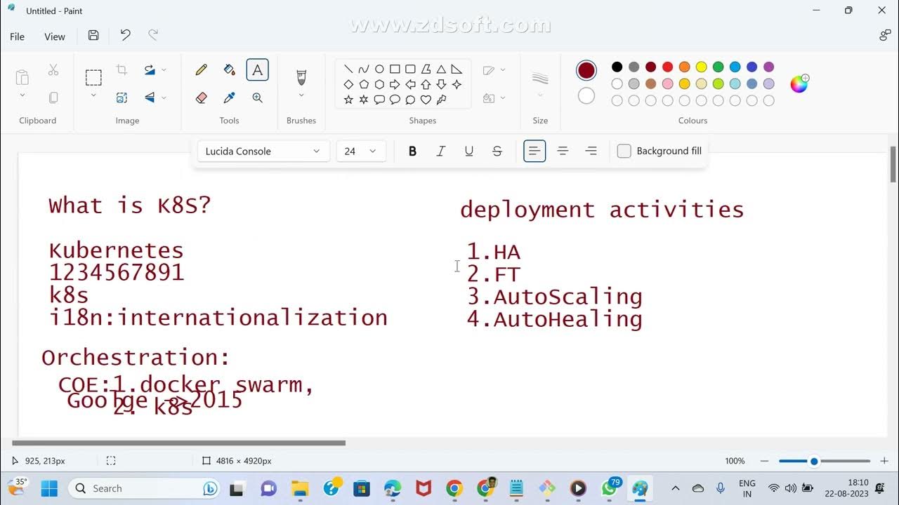 K8S session 1 - YouTube