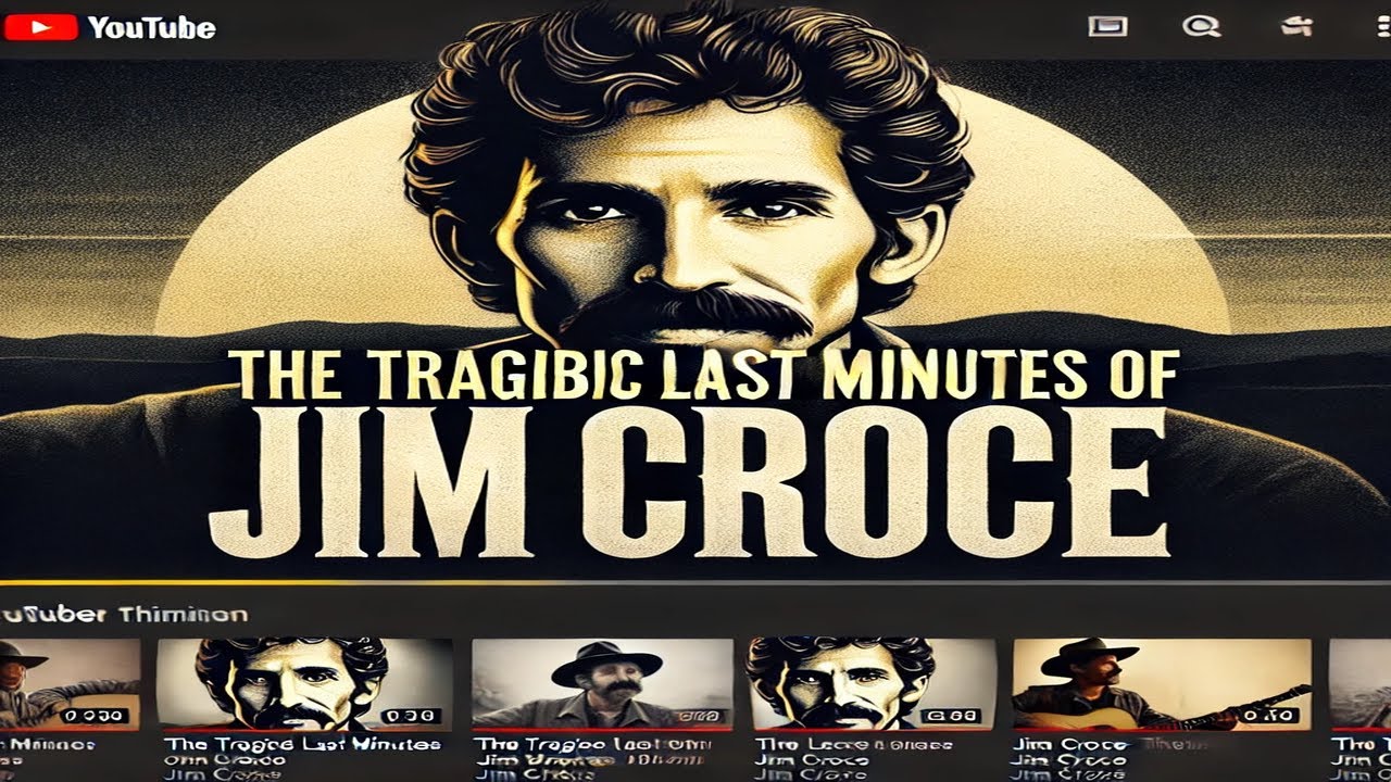 The Tragic Last Minutes of Jim Croce - Sad Last Minutes - YouTube