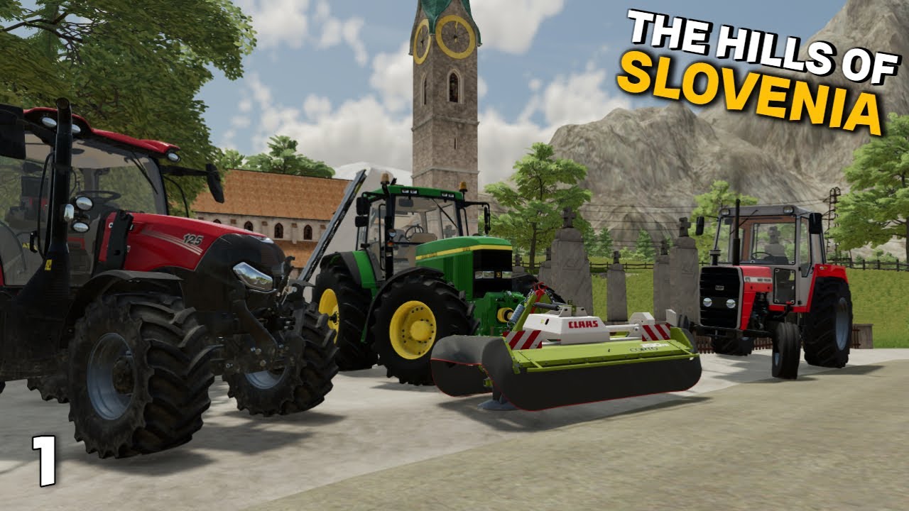 Een Nieuwe Map In De Bergen | The Hills Of Slovenia #1 | FS22 - YouTube