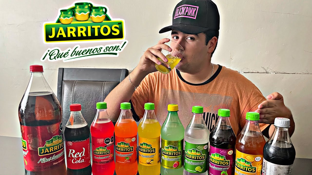 Probando los Refrescos JARRITOS Bebida Mexicana | ¿Cual es Mejor? - YouTube