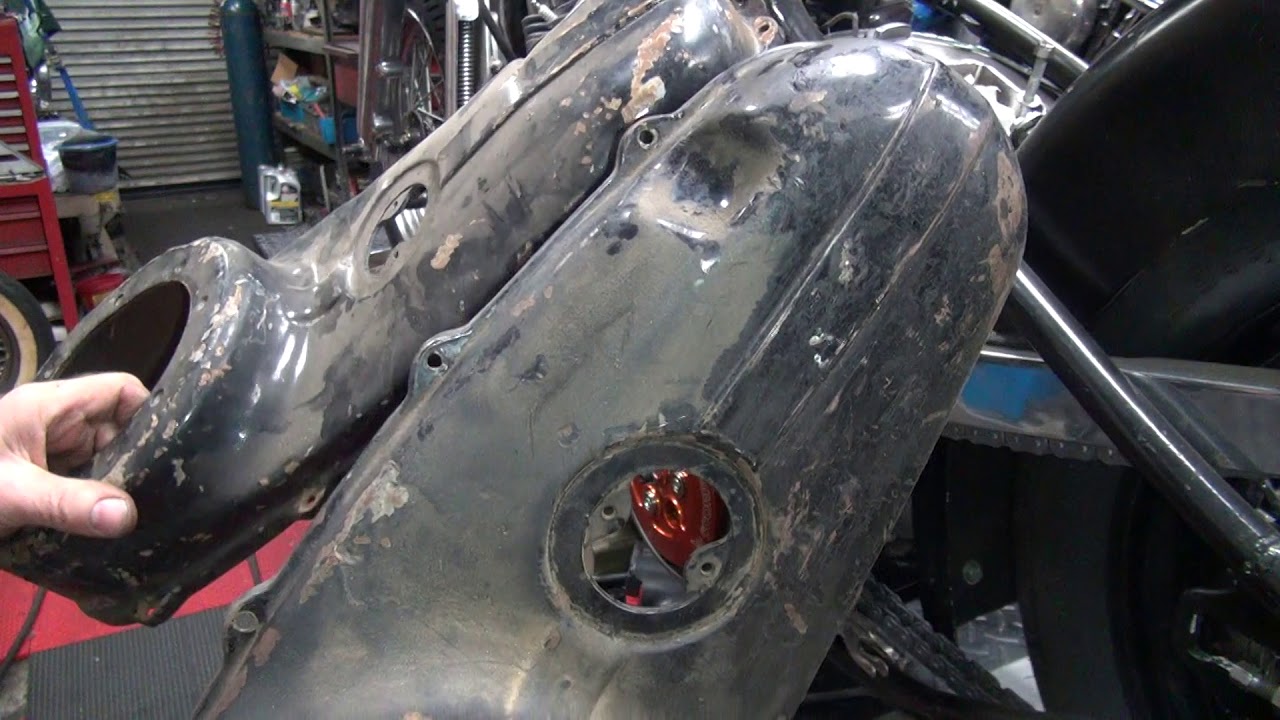 #193 1957 panhead STD head conversion drag bike race harley scta lsr ...