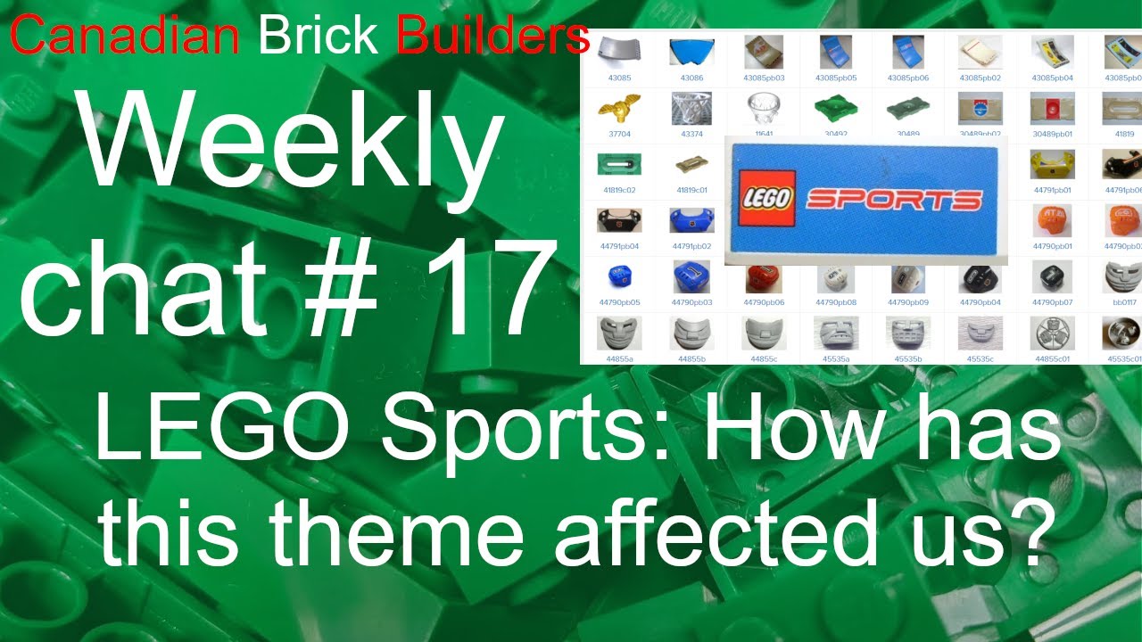 CBB Weekly Chat #17 - LEGO Sports - Go Sports Team!! - YouTube