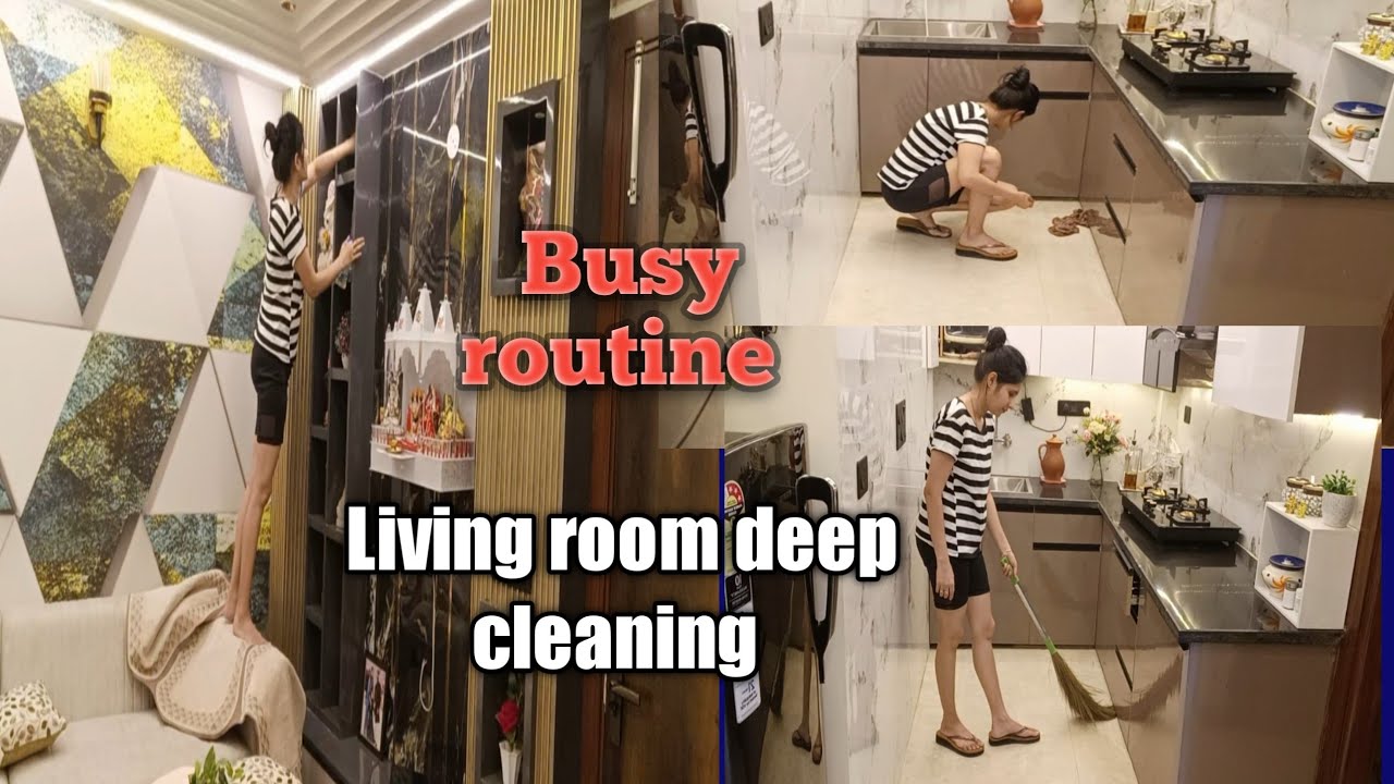 💁कभी-कभी दिन बहुत hectic हो जाता है|living room makeover|#339 # ...