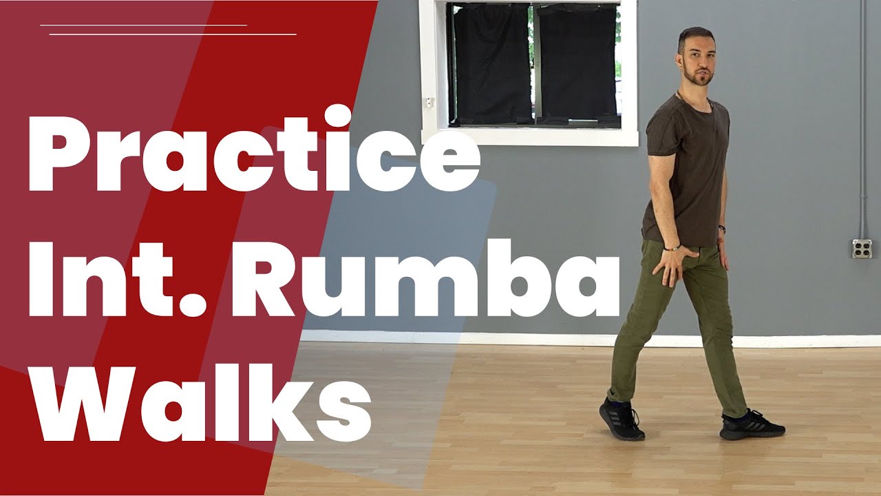Rumba Walks Fwd & Back Technique (Int. Style) - YouTube
